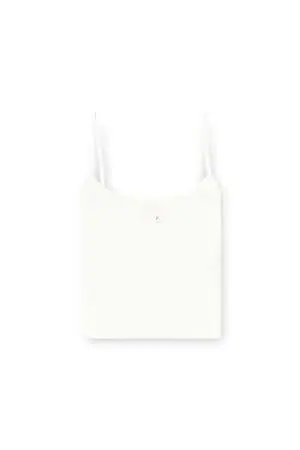DIESEL® Sleek Mini Top With Thin Straps And Embossed Logo