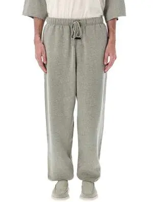 Fear Of God Relaxed Fit Fleece Pants - Concrete Heather