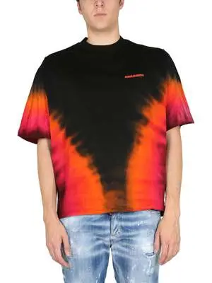 Dsquared2 Flame Dropped Shoulder T-shirt