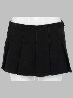 DIESEL® Pleated Mini Skort - Black