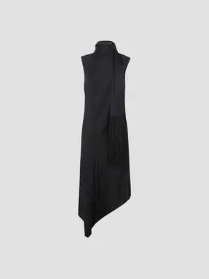 Acne Studios Elegant Dress, Fw25 Collection - Black