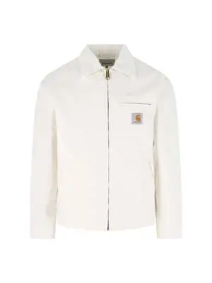 Carhartt Work In Progress CARHARTT WORK IN PROGRESS Organic Cotton Detroit Jacket White