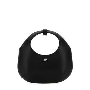 COURREGES Mini Handbag - Black