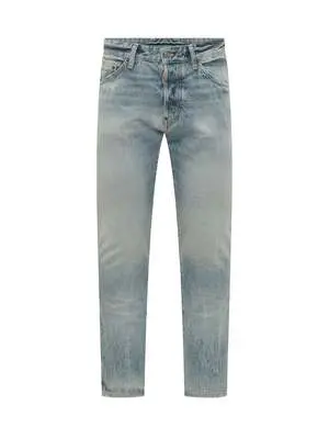 Dsquared2 Slim Faded Effect Jeans - Blue