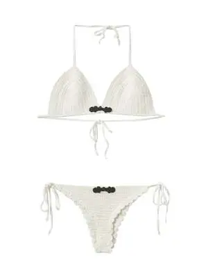 THE GARMENT Crocheted Bikini Set - Ivory