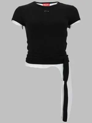 DIESEL® Slim Fit Ribbed T-shirt