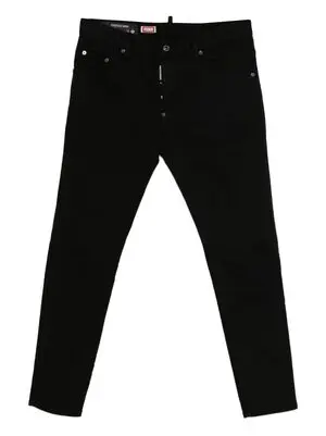 Dsquared2 Skater Button-up Jeans - Black