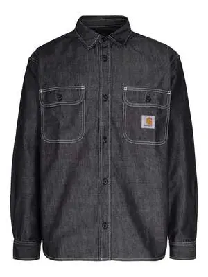 Carhartt Work In Progress Tigan Shirt Jacket Ss26 Collection - Black