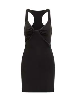COURREGES Mini Twist Dress For Spring/summer 2025 - Black