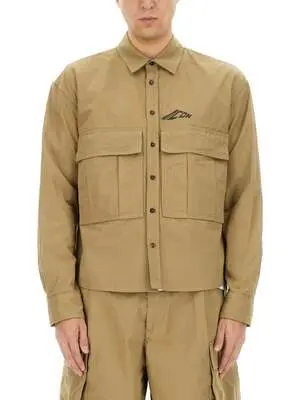 Dsquared2 Cropped Ripstop Shirt
