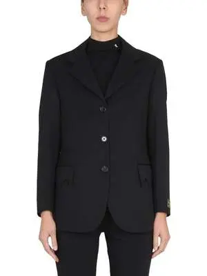 Raf Simons Single-breasted Notched Lapel Jacket