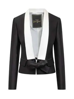 Dsquared2 Shawl Collar Bow Blazer