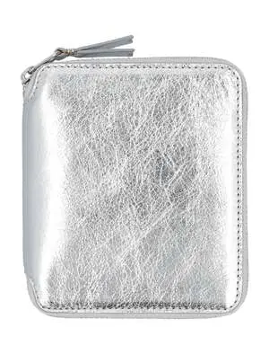 Comme Des Garçons Classic Zip-around Wallet - Silver