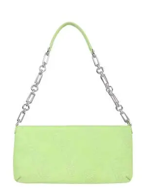 By Far Mini Longa Baguette Bag With Chain Strap