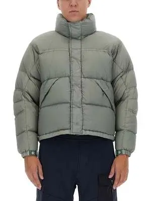 TEN C Quilted Puffer Jacket - Grey