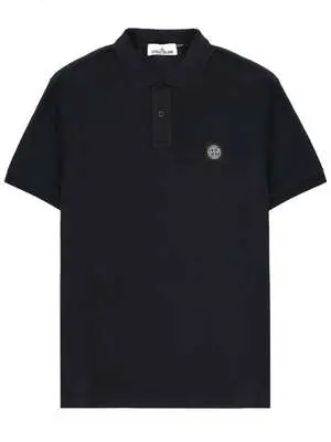 Stone Island Classic Polo Shirt For - Blue