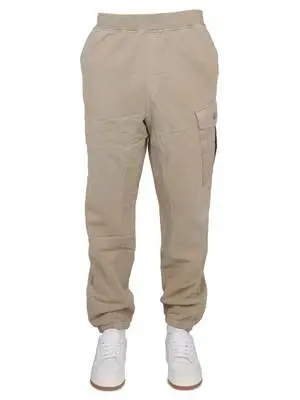 TEN C Jogger Pants With Elastic Waistband - Grey