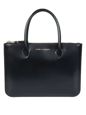 Comme Des Garçons Stylish Mini Handles Shoulder Bag - Nero