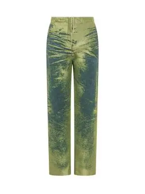 DIESEL® Straight Leg Abstract Print Trousers - 009