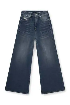 DIESEL® DIESEL Medium Waist Wide Leg Jeans