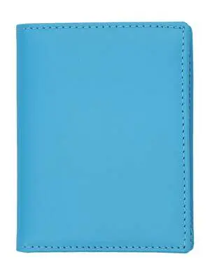 Comme Des Garçons Mini Card Holder Wallet 10.5 Cm X 8 Cm - Blu