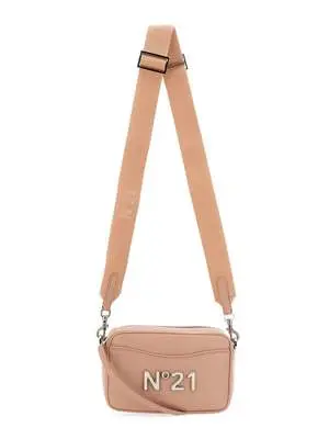 N°21 Logo Plaque Mini Handbag - Powder