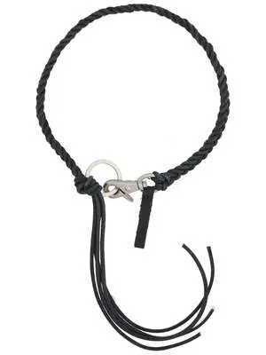 Our Legacy Timeless Leather Bracelet For - Black