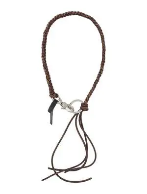 Our Legacy Mini Leather Keychain Accessory - Brown