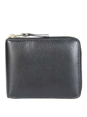 Comme Des Garçons Comme Des Garcons Wallet Classic Leather Full Zip Around Wallet Nero