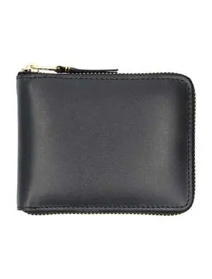 Comme Des Garçons Leather Zip-around Small Wallet