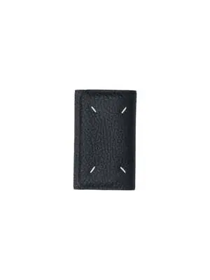 MAISON MARGIELA Four Stitches Key Holder - Black