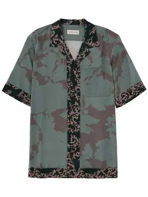 Dries Van Noten 01310-carltone 3084 Shirt - Green