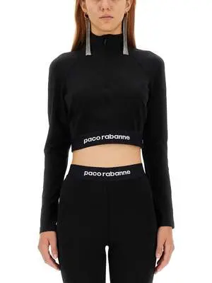 Rabanne Slim Fit Cropped Top