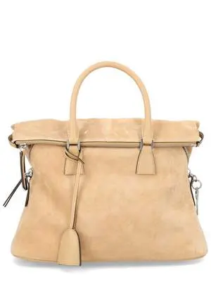 MAISON MARGIELA 5ac Soft Medium Bag - Beige