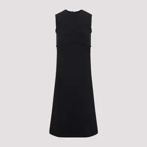 Sportmax Mirto Crewneck Sleeveless Dress - Black