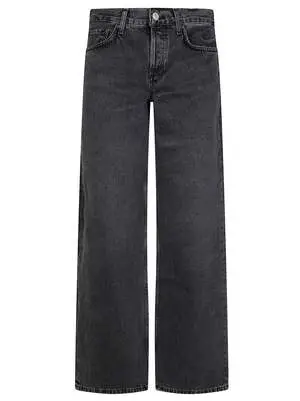 AGOLDE Low Rise Loose Jeans - Nero