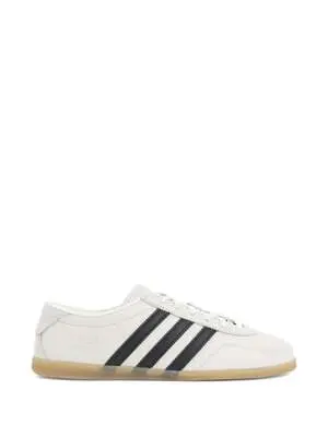Adidas Leather Lace-up Sneakers - Beige