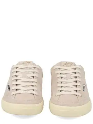 AUTRY Suede Low-top Lace-up Sneakers - Grey