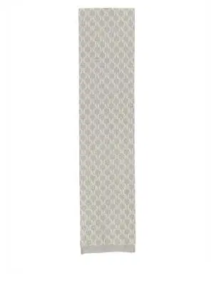 Max Mara Monogram-embroidered Cashmere Stole