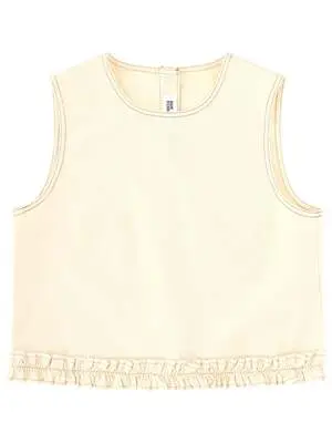 Baum Und Pferdgarten Lightweight Organic Cotton Top For Ss26 - Ivory
