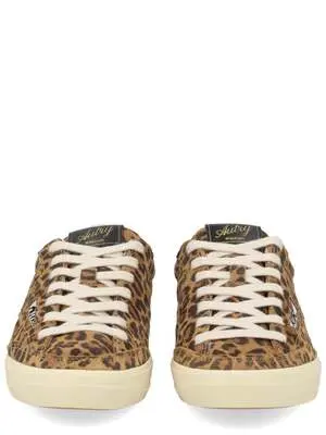 AUTRY Leopard Print Low Top Sneakers - Animalier