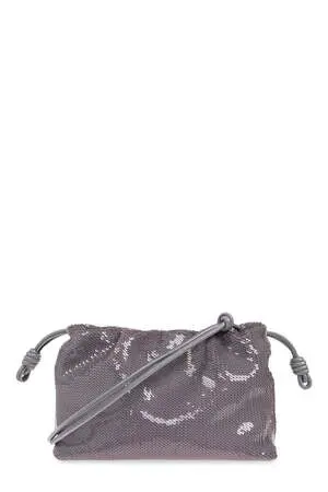 Loewe Mini Sequined Pouch - Grey