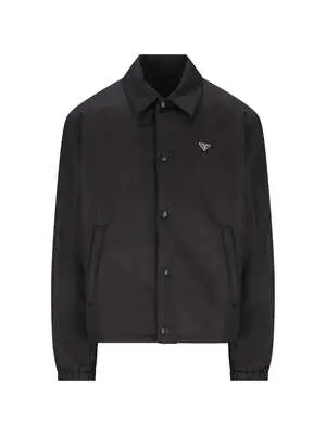 Prada Stylish Outerwear Jacket - Nero