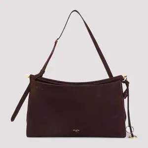 Alaïa Le Click Pocket 35 Bag In Nubuck - Red