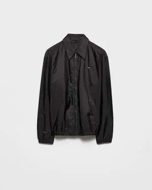 Prada Zip-up Jacket With Classic Collar