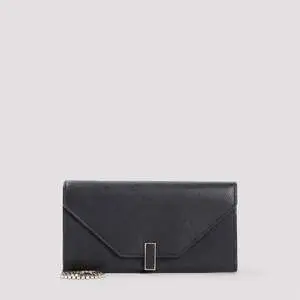 VALEXTRA Iside Clutch With Chain Bag - Black