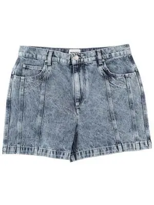 MARANT ETOILE Joely Mini Shorts - Denim