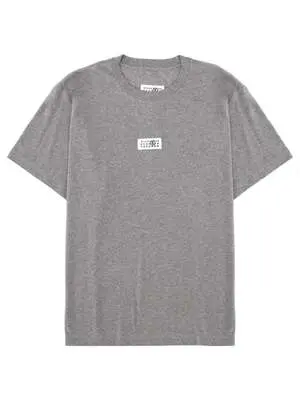 MAISON MARGIELA Numeric Cotton T-shirt - Grey