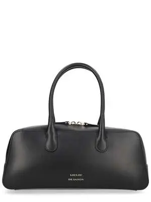 Loulou De Saison Calfskin Top Handle Bag - Black