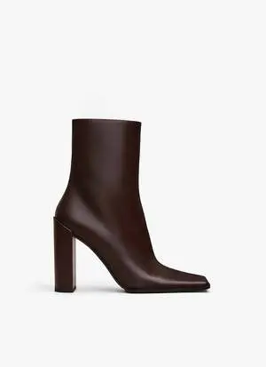 Alaïa Chic Ankle Boots 90 - Chocolat